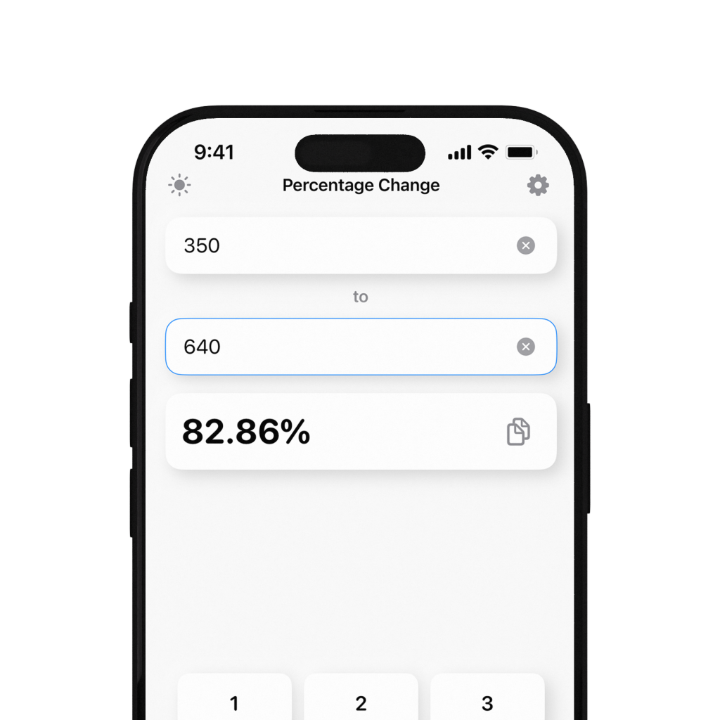 Percent - iOS App - Percent - iOS App
