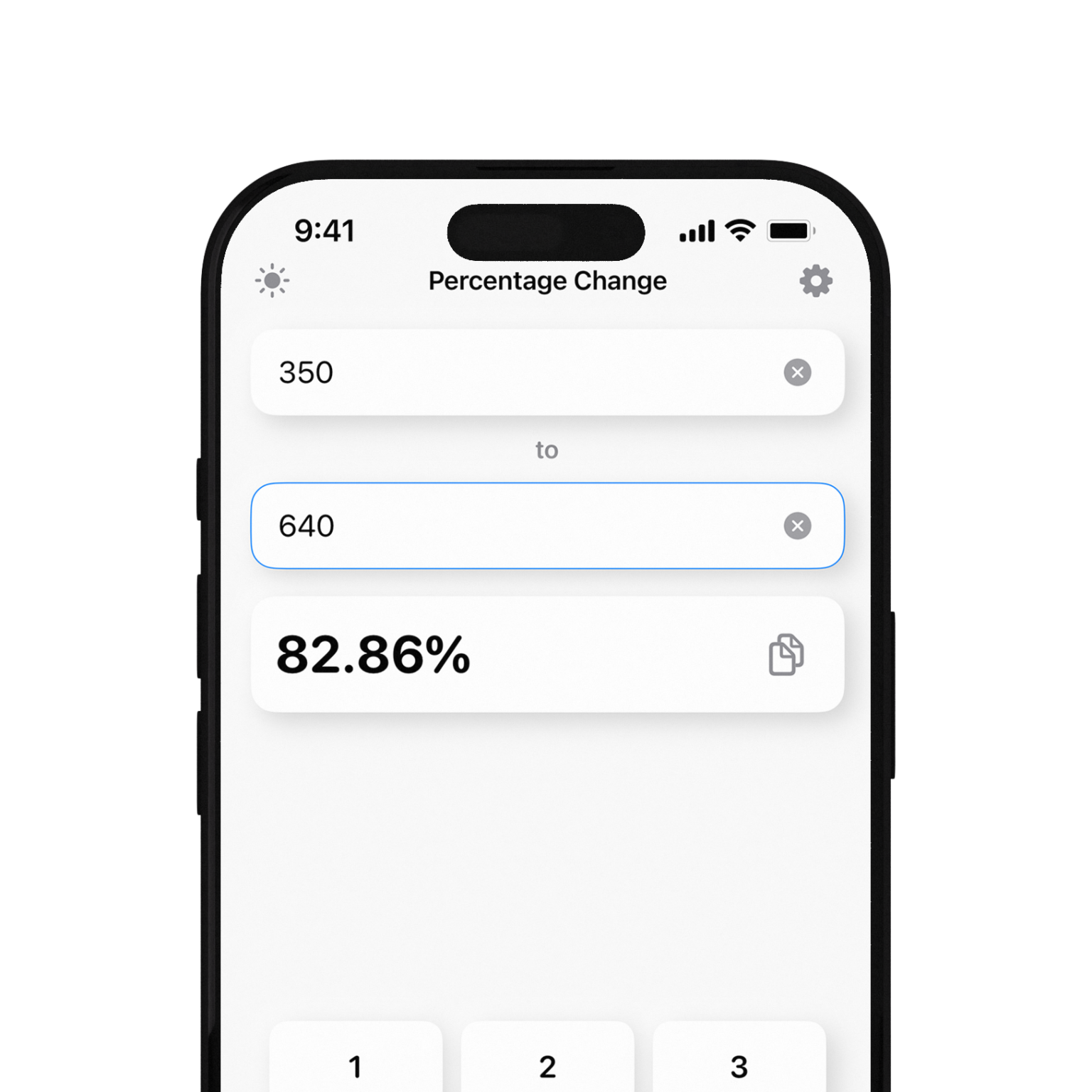 Percent - iOS App - Percent - iOS App